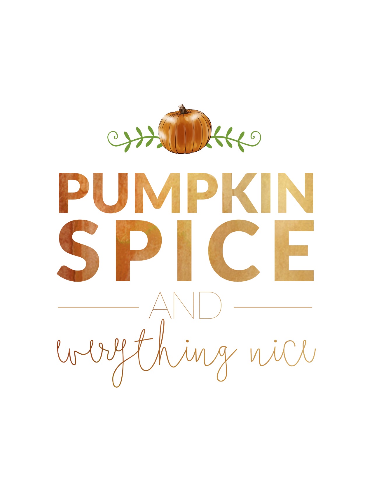 Decorating for fall: 25 Free fall printables - Pins and Procrastination