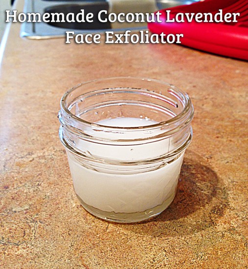 Homemade Coconut Lavender Moisturizing Face Exfoliator/ Scrub (Only 3 ...