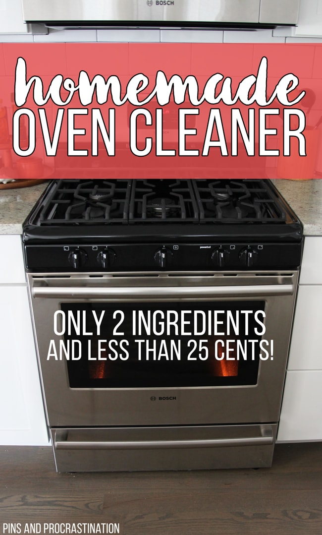 Homemade Oven Cleaner: Green, Easy, and only 2 Ingredients! - Pins and ...