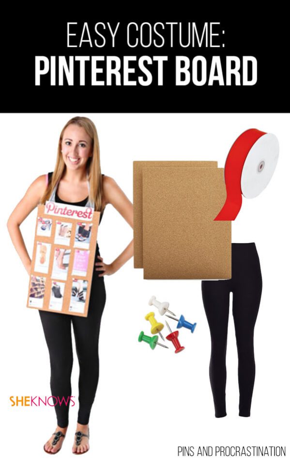 13 Easy Last Minute DIY Halloween Costumes - Pins and Procrastination